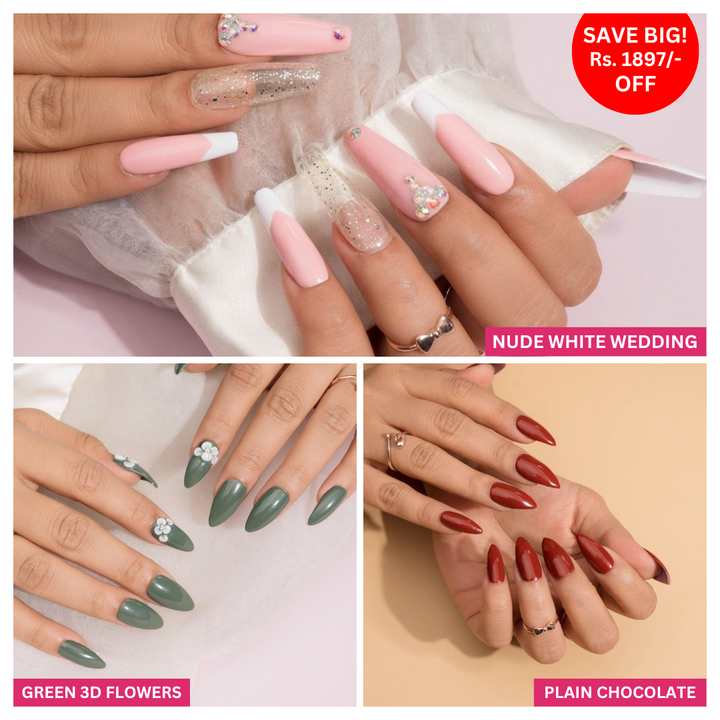 NailKnack® Press-on Nails India - Best False Nails Online – Nailknack